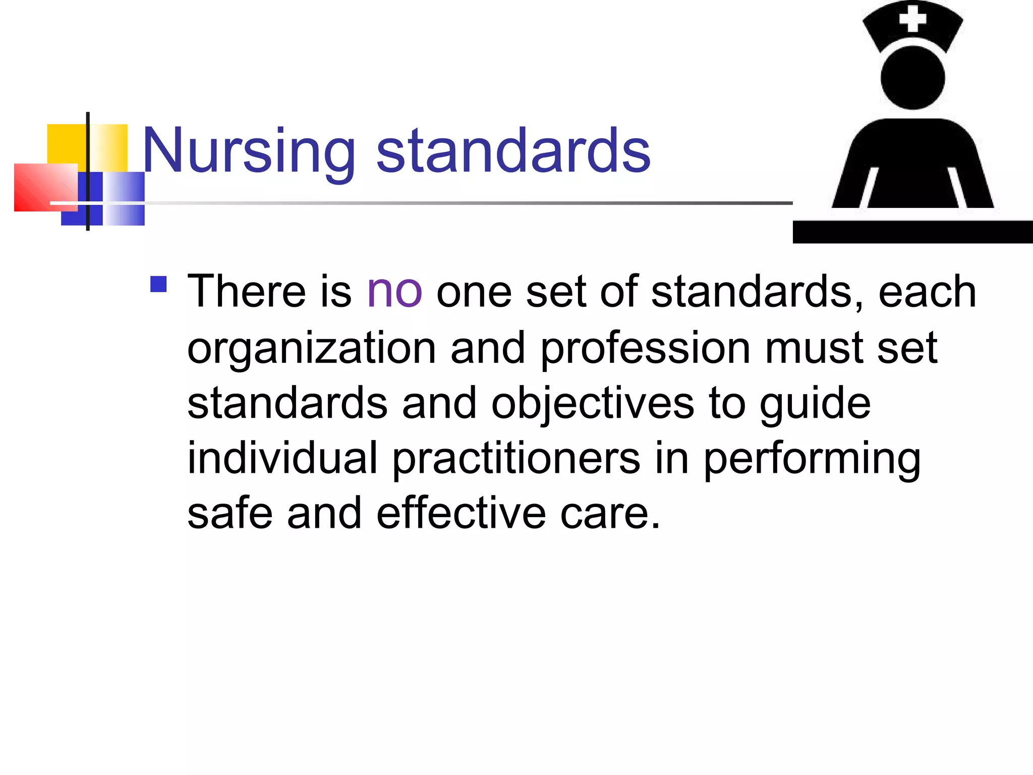 Professional standards in nursing | PPT