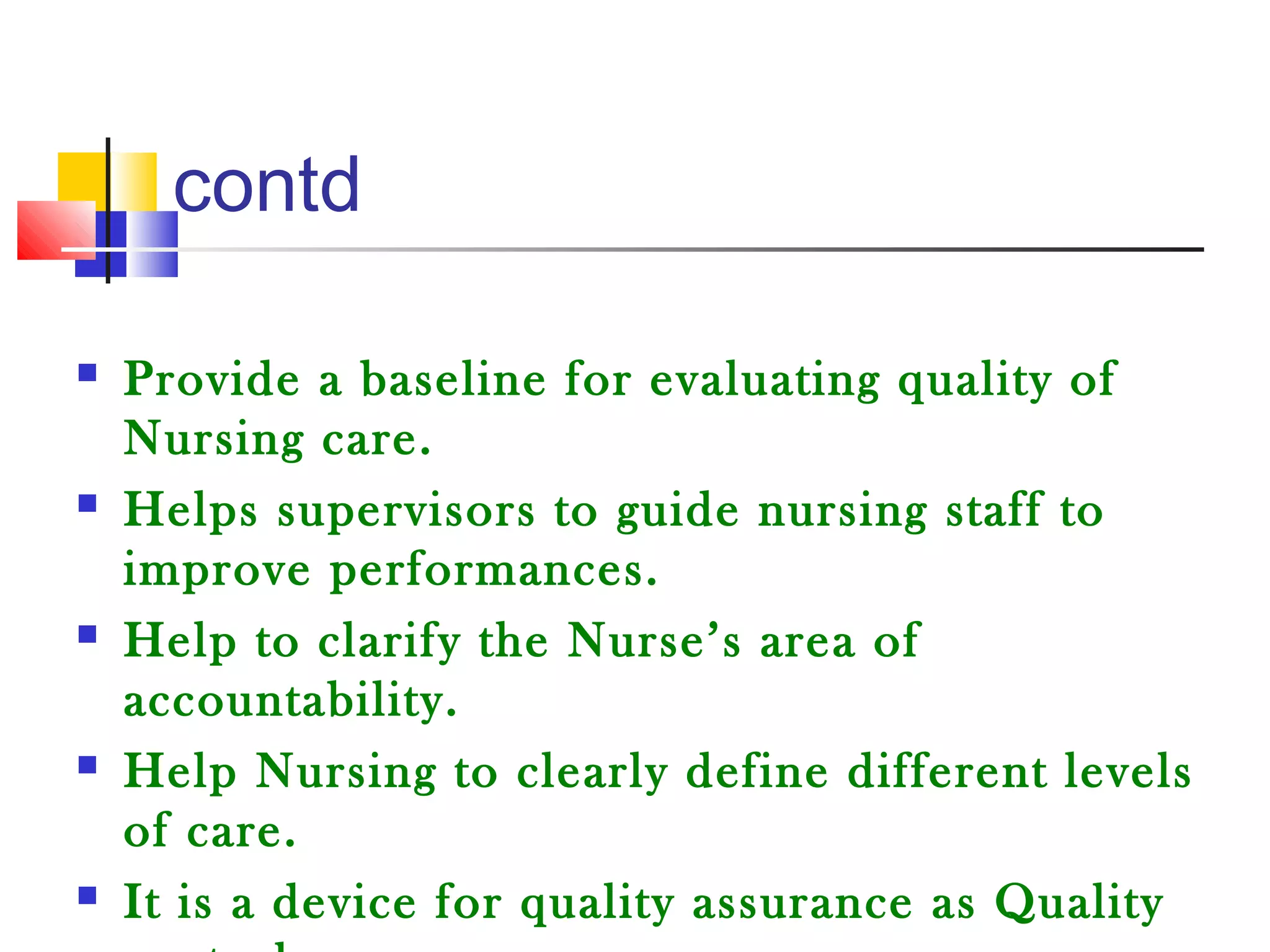 Professional standards in nursing | PPT