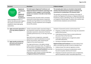 Professional standards v4 1 for assessors guild membership | PPT