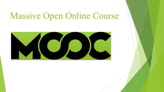 MOOC (PRESENTATION) | PPT
