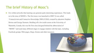 MOOC (PRESENTATION) | PPT