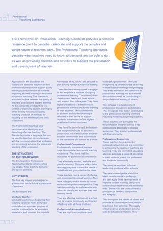 Professional teaching standards | PDF