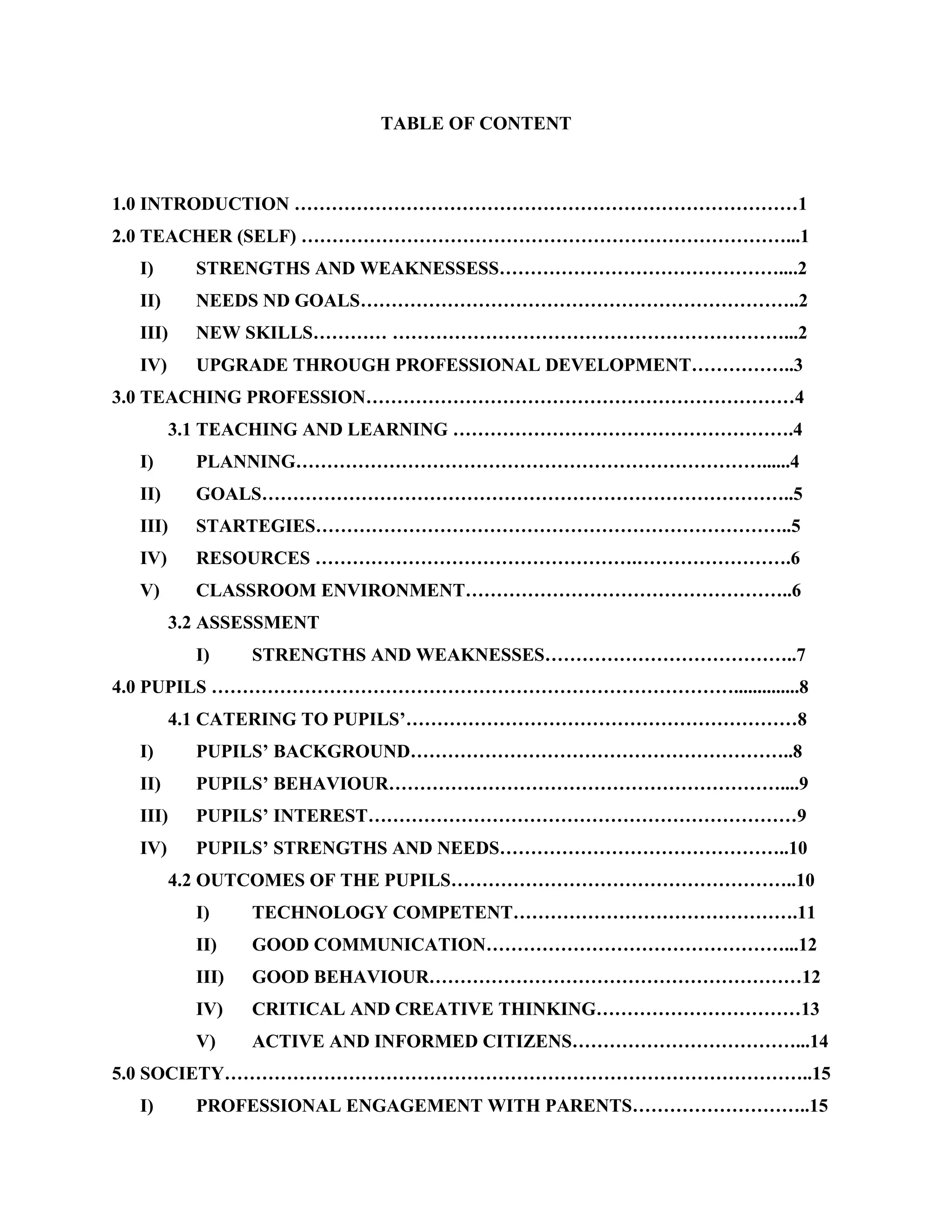 Professional teaching standards | PDF
