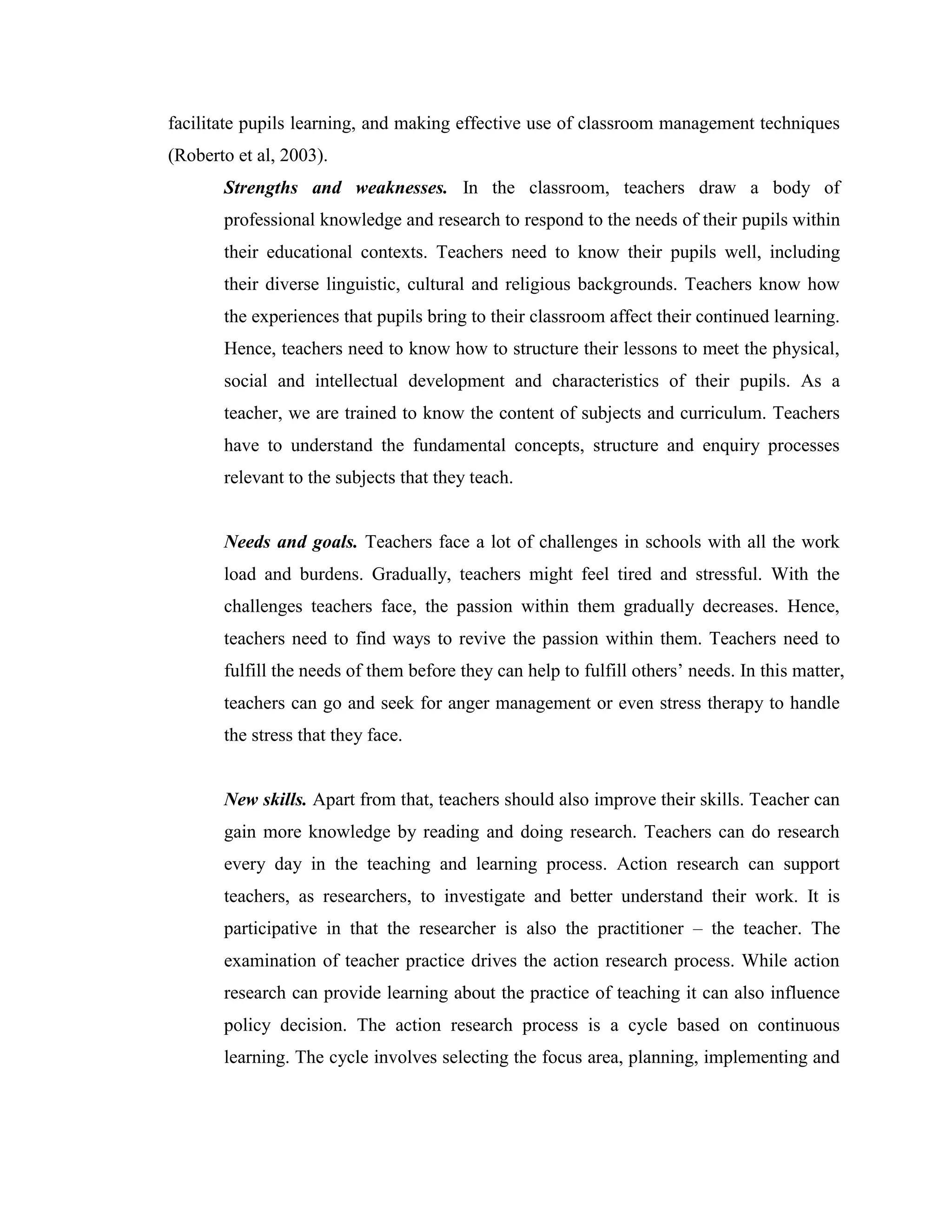 Professional teaching standards | PDF