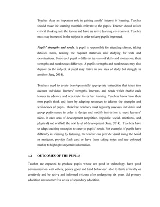 Professional teaching standards | PDF