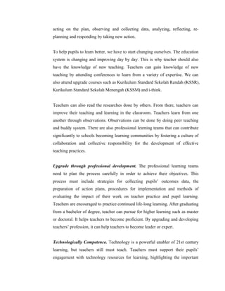 Professional teaching standards | PDF