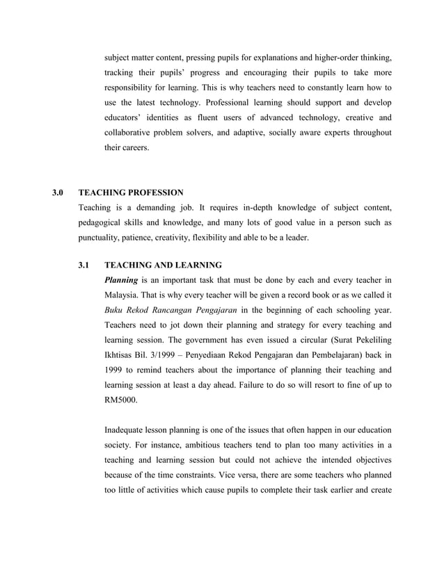 Professional teaching standards | PDF