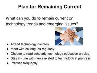 Professional Technology Use Presentation | PPTX