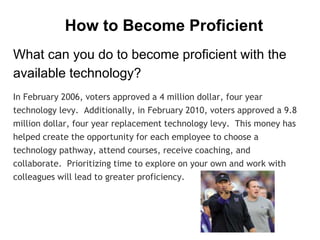 Professional Technology Use Presentation | PPTX