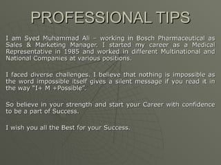 Professional Tips | PPT