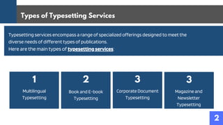 Professional Typesetting Services: Enhance Your Content with Expert ...