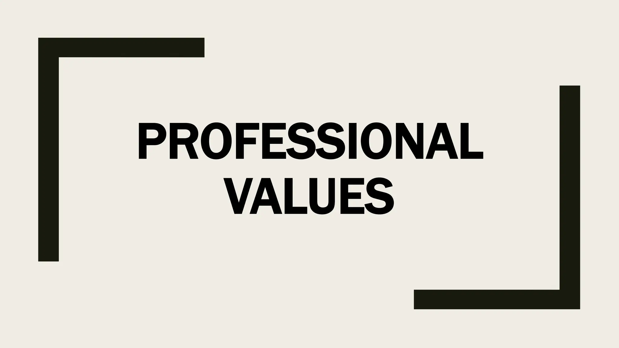 Professional Values.pptx 222222222222222 | PPTX