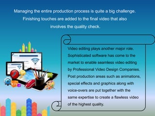 Professional video design company | PPT