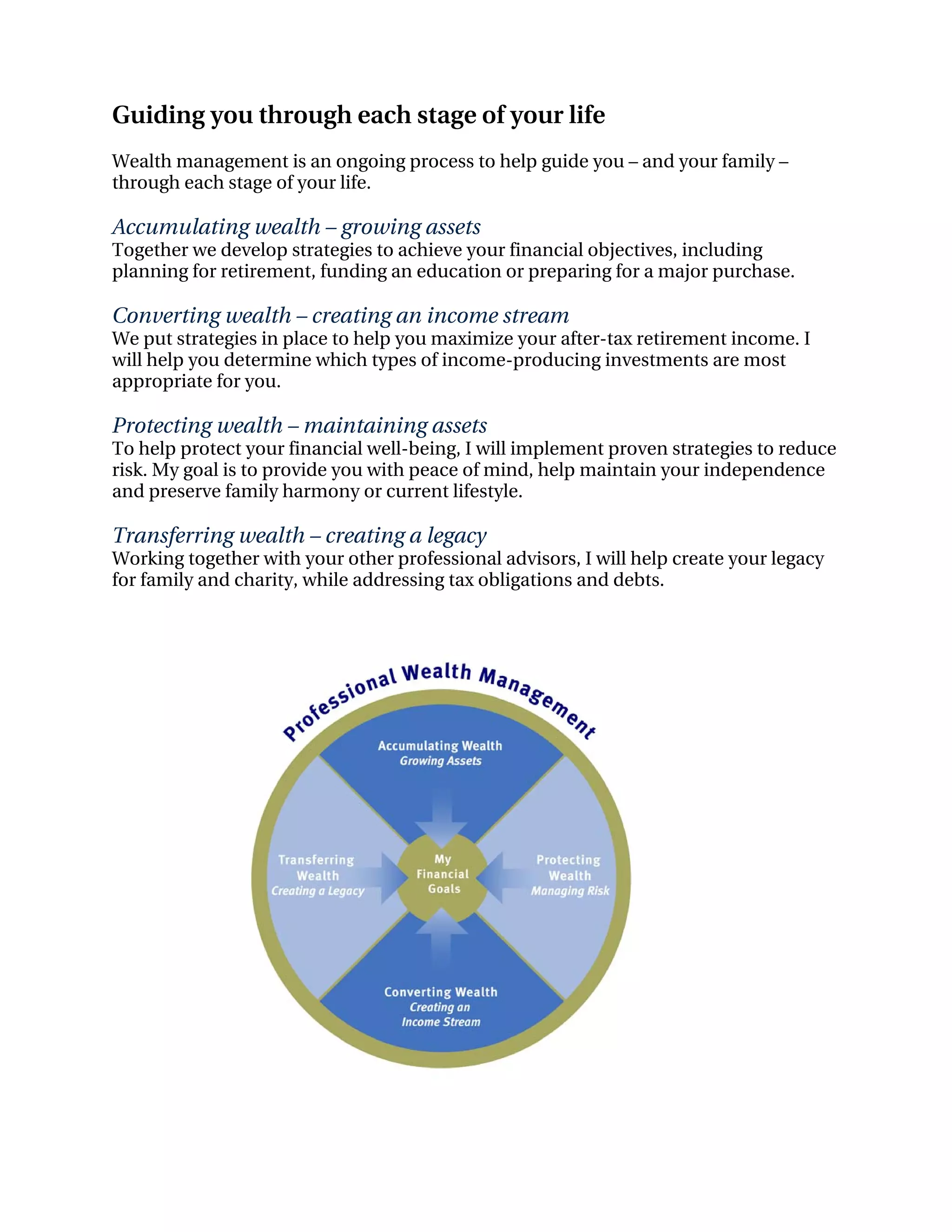 Professional Wealth Management Jay Morrison | PDF