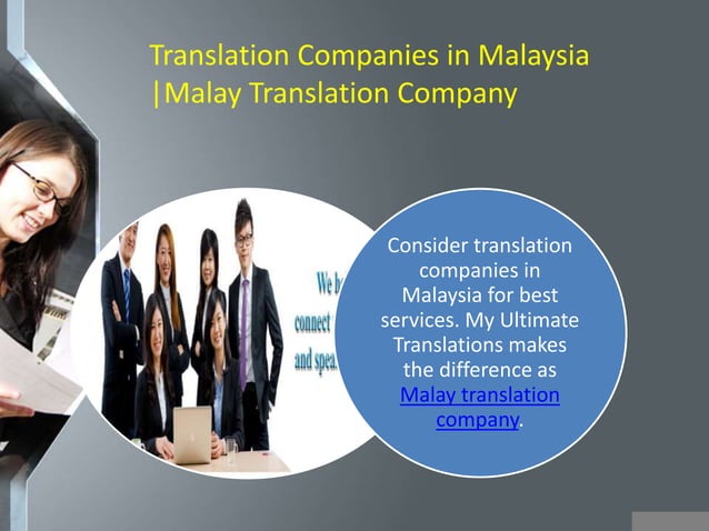 Professional website translation | PPT