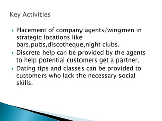 Professional wingman services | PPTX | Dating | Family and Relationships