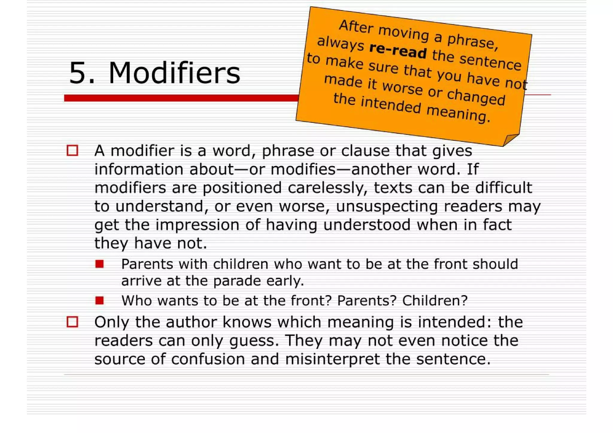 Professional Writing In English Clarity Guidelines (Ii) | PDF