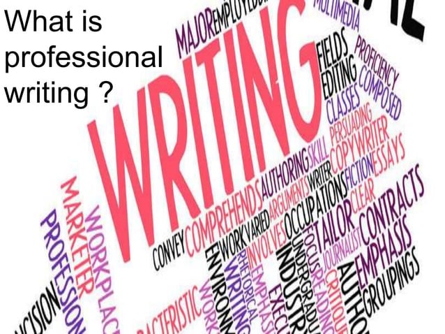Professional writing | PPTX