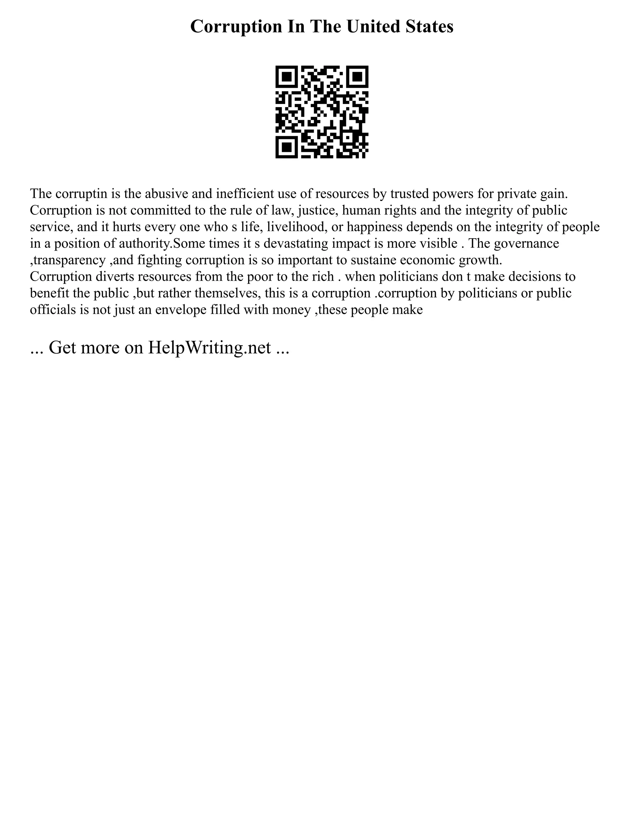 Professional Writing Sample | PDF