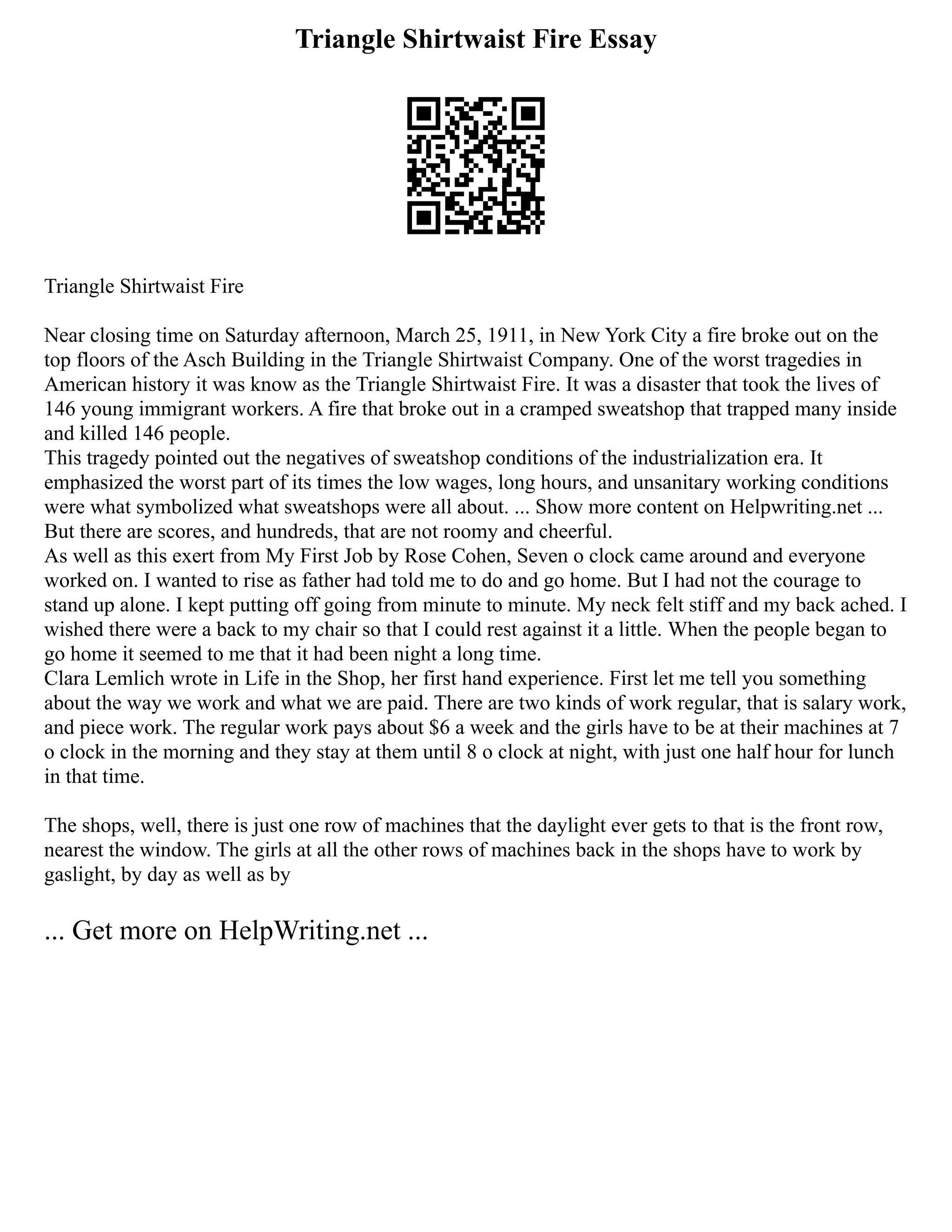 Professional Writing Sample | PDF