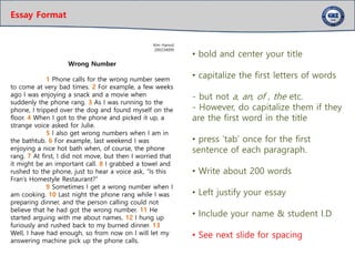 Professional writing short_compositions | PPTX