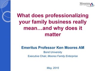 Professionlization 2015 | PPT