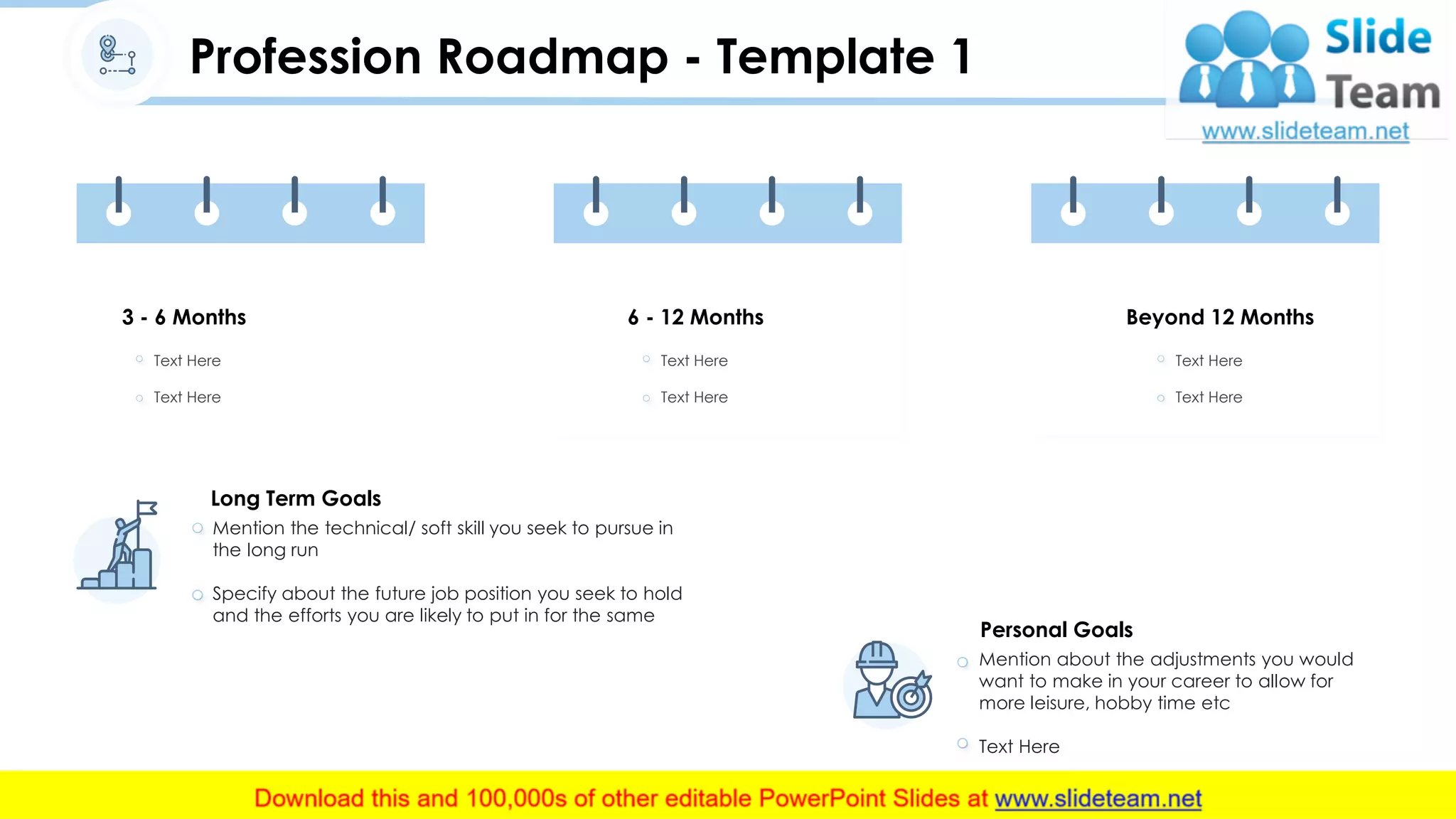 Profession Roadmap PowerPoint Presentation Slides | PPT Profession Roadmap PowerPoint Presentation Slides | PPT