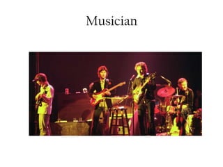 Professions in entertainment | PPTX