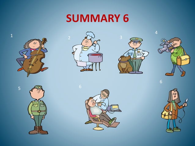 Professions and-ocupations | PPTX | Food & Drink