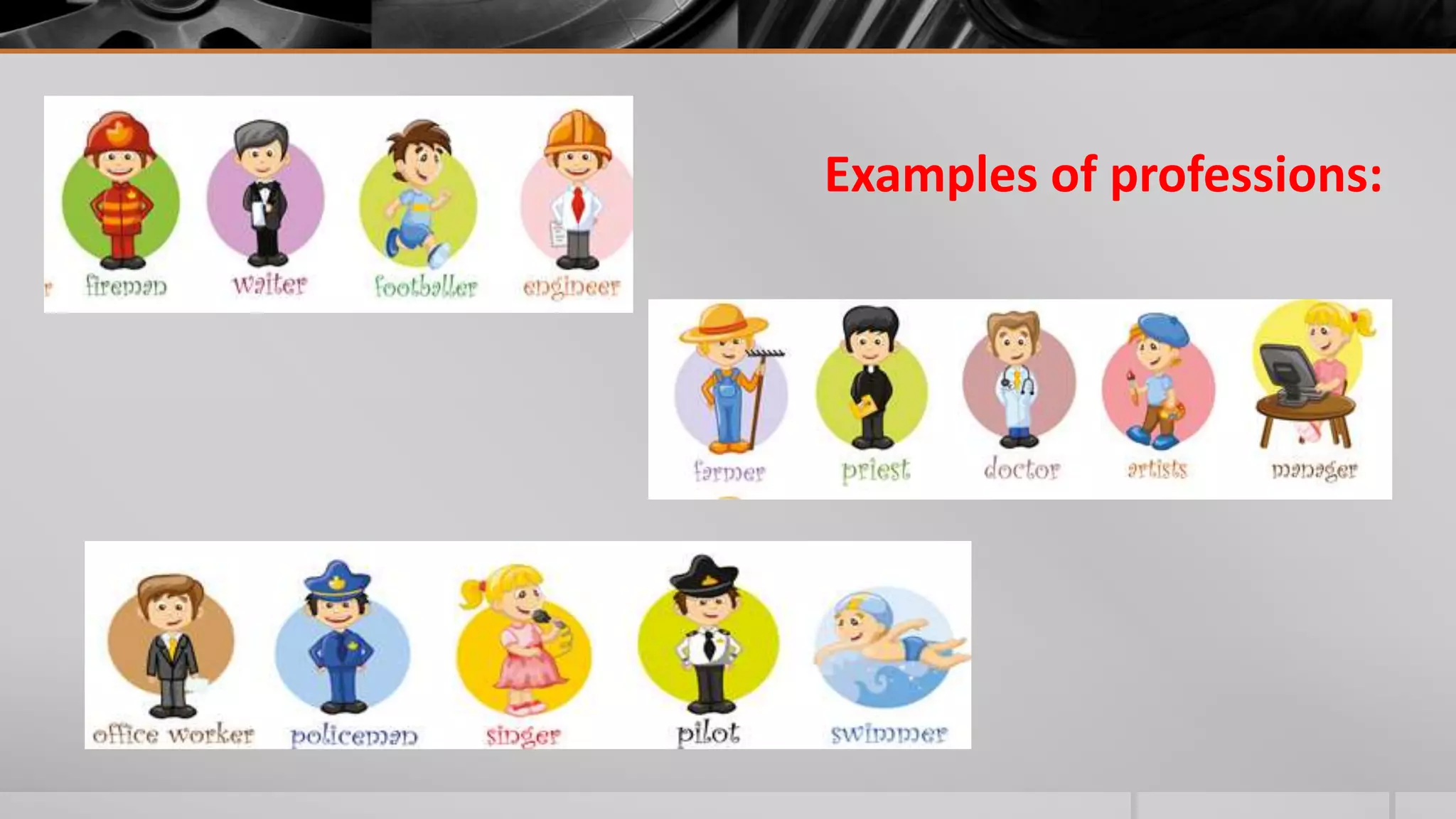Professions and-verb-to-be-1 | PPTX