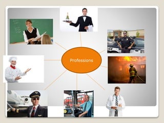 Professions- presentation for elementary level students | PPTX