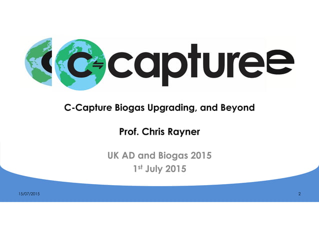 Professor Christopher Rayner, C Cpature | PPT