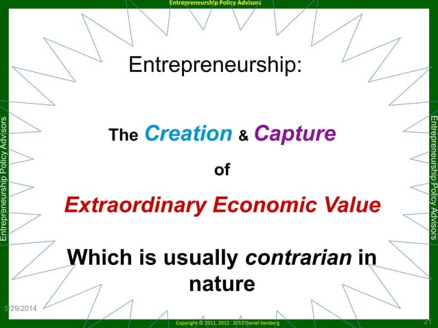 Professor Daniel Isenberg, Babson Executive Education (Open Innovation ...