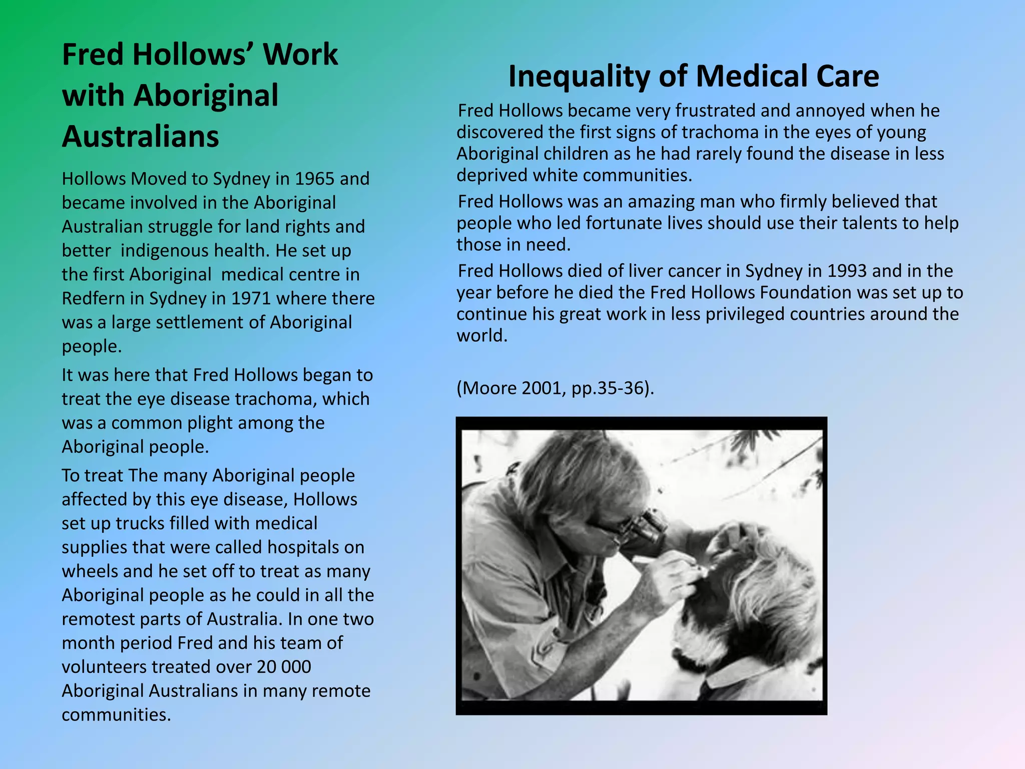Professor Fred Hollows | PPTX