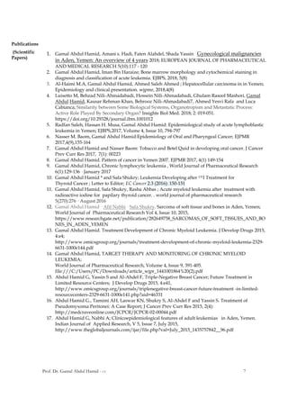 Professor gamal abdul hamid curriculum rerference n. 4 citation article luisetto m et al | PDF