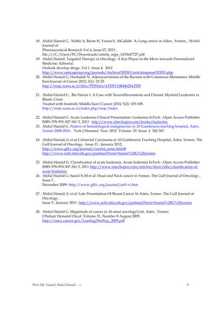 Professor gamal abdul hamid curriculum rerference n. 4 citation article luisetto m et al | PDF