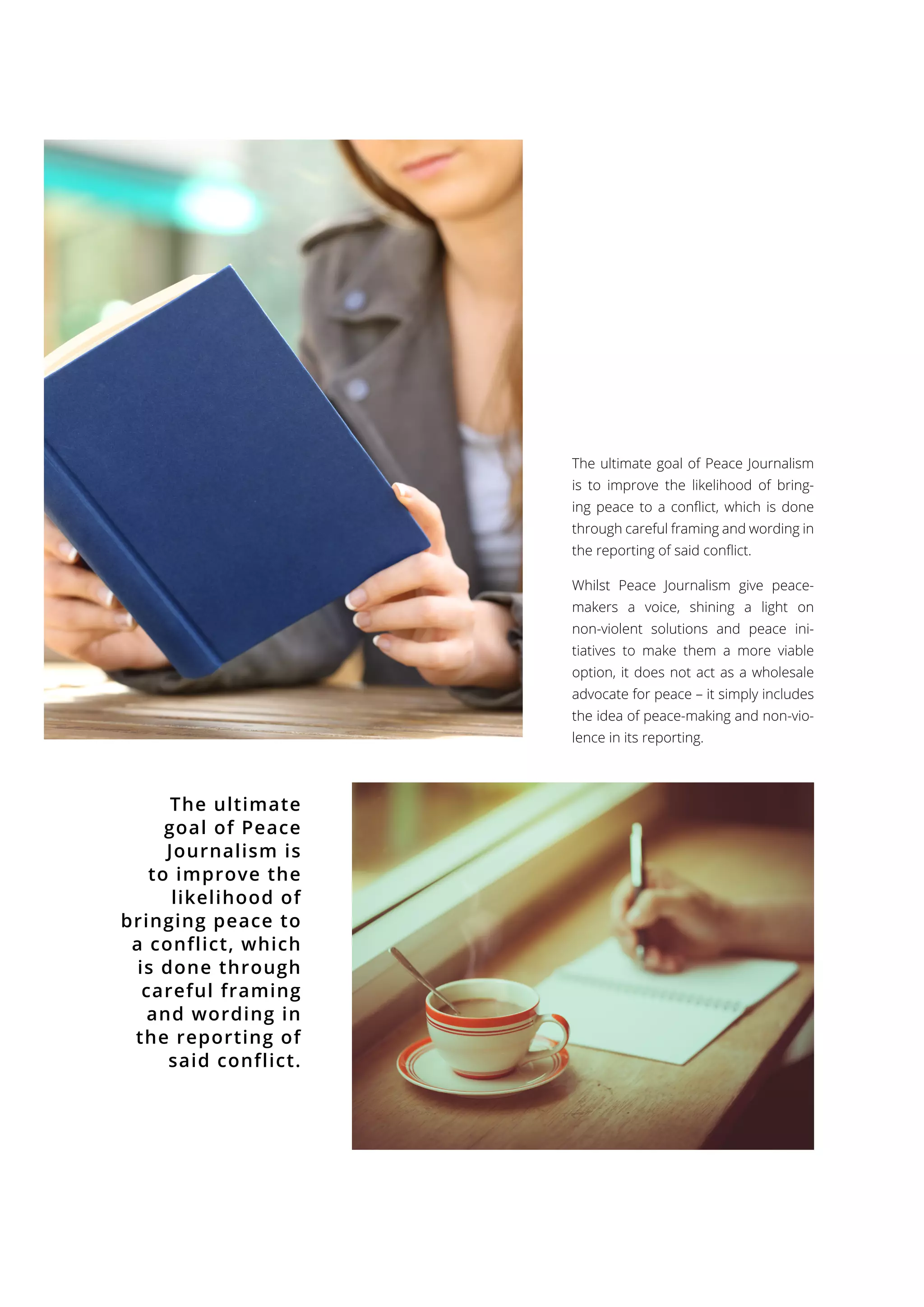 What Is Peace Journalism? | PDF