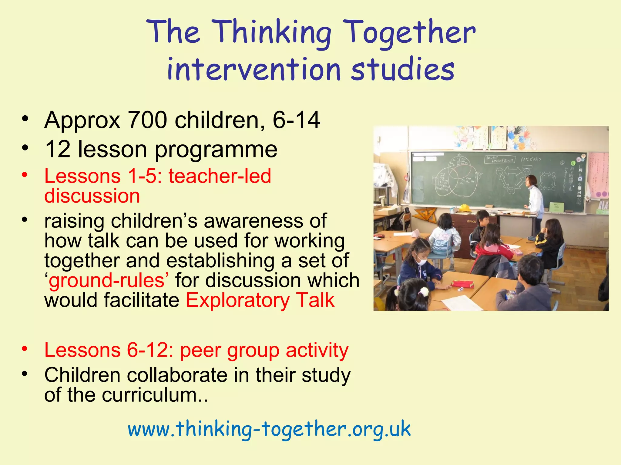 Exploratory talk - Professor Neil Mercer | PPT