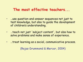 Exploratory talk - Professor Neil Mercer | PPT