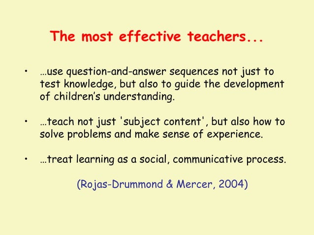 Exploratory talk - Professor Neil Mercer | PPT