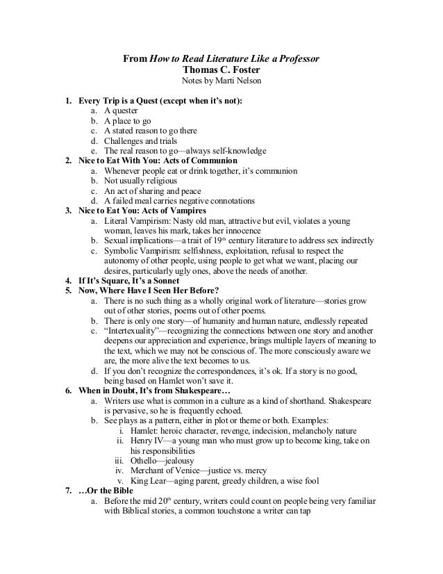 Professor Notes Professor Notes
