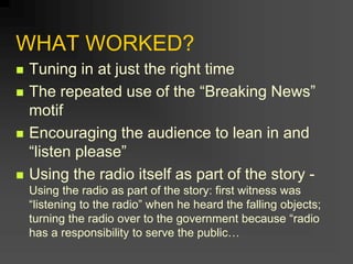 WCC COMM 101-Chapter #7 Focus (War of the Worlds) | PPTX