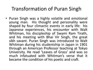 Professor puran singh | PPTX