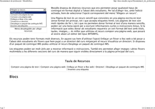 Manual Moodle Professorat | PDF