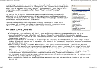 Manual Moodle Professorat | PDF