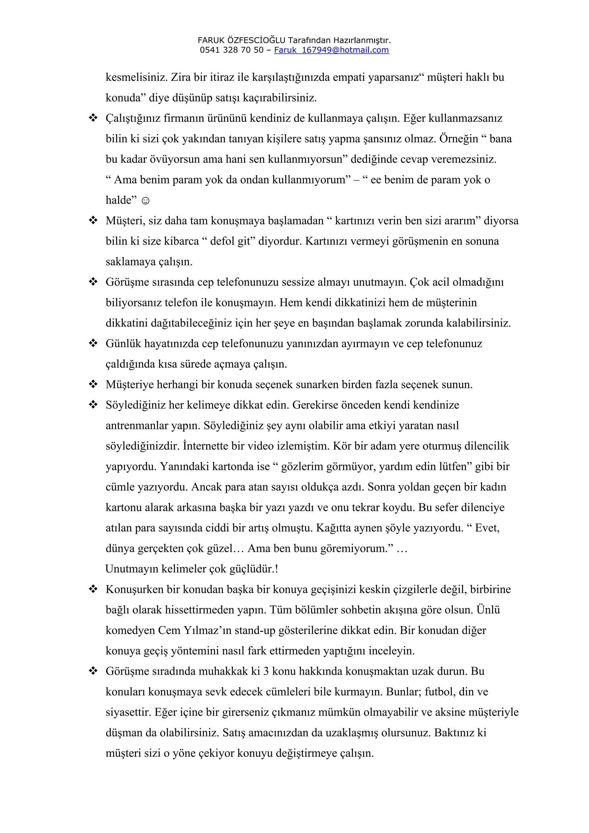 Profesyonel satış el kitabı | PDF