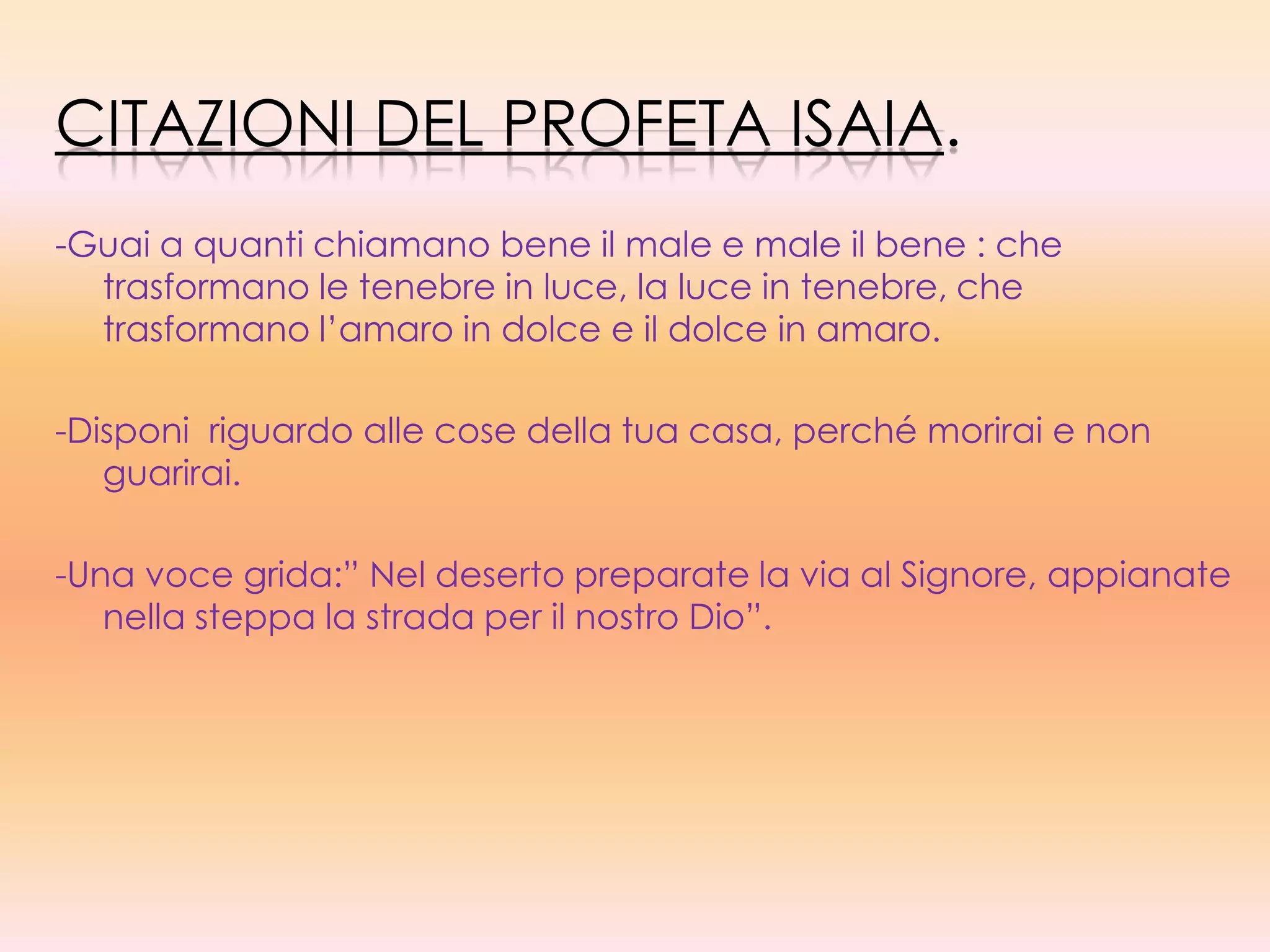 Profeta isaia | PPTX | Christianity | Religion & Spirituality