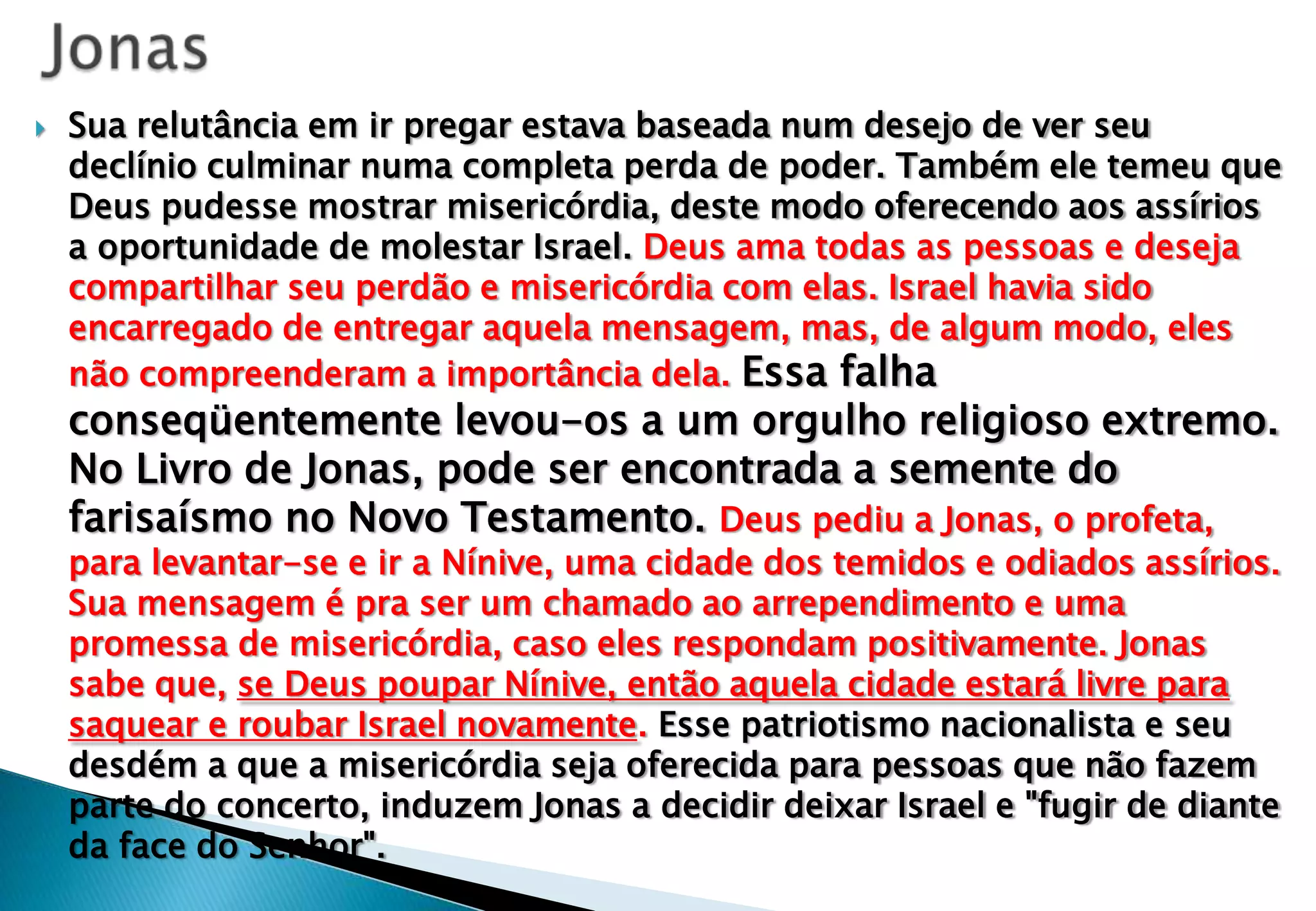 Profeta Jonas | PPTX