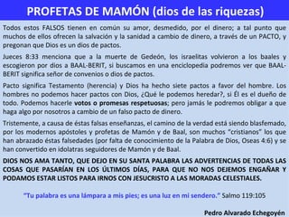 Profetas De MamóN | PPS