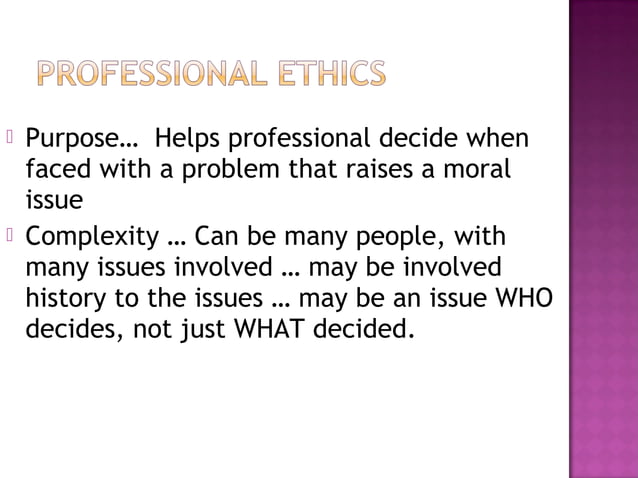 Professional Ethics in Engineering | PPT